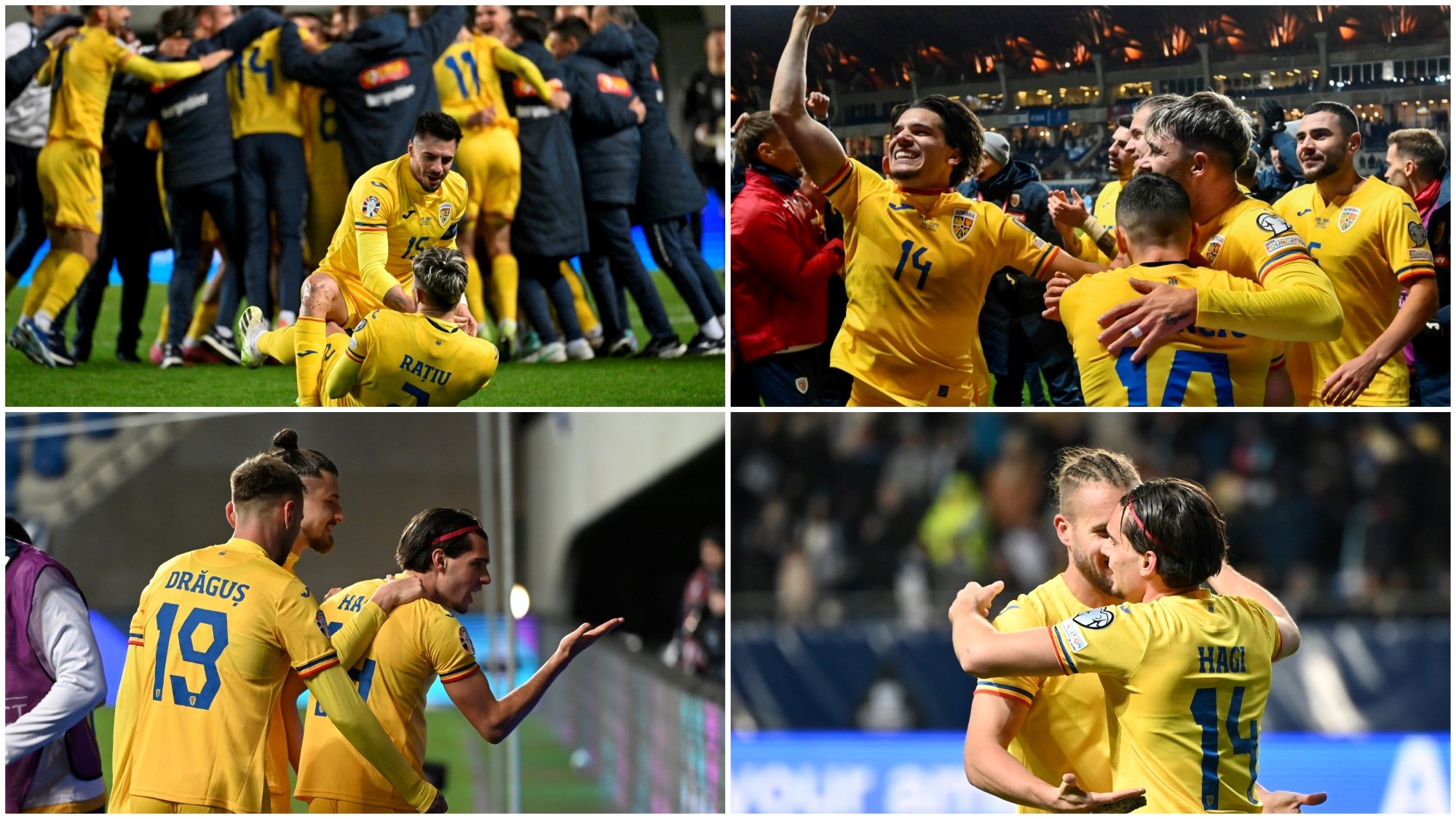 FOTO | 10 imagini istorice de la calificarea României la Euro 2024 ...