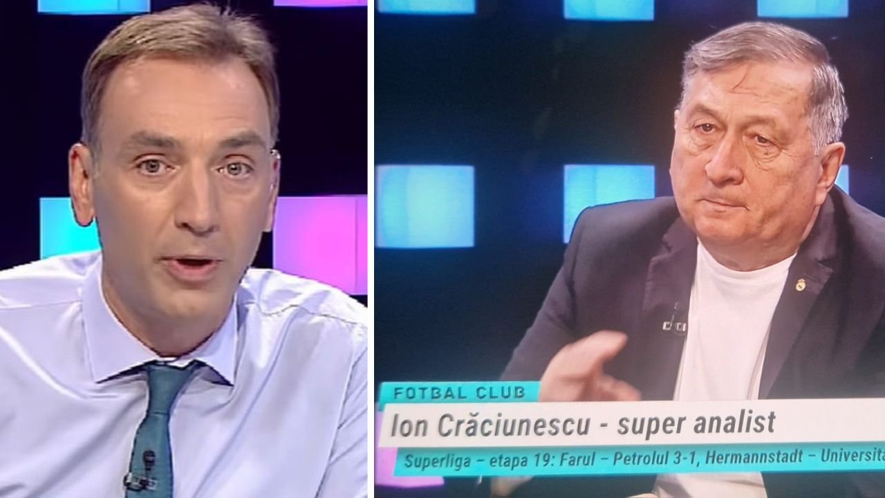 Scene stânjenitoare pentru Ion Crăciunescu, în direct la Digi Sport ...