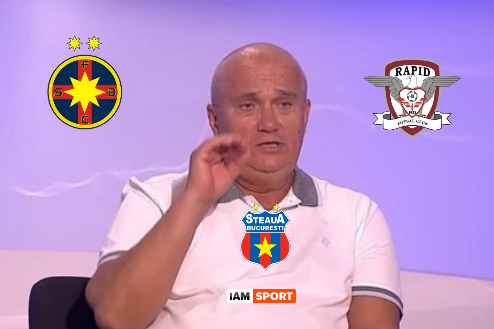 Emil Grădinescu, mesaj controversat la derby-ul FCSB - Rapid. Comentatorul nu s-a putut abține ...