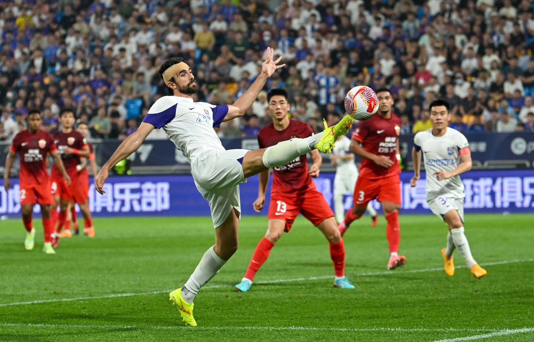 Andrea Compagno continuă să impresioneze în China. Fostul atacant de la FCSB a marcat din nou și ...