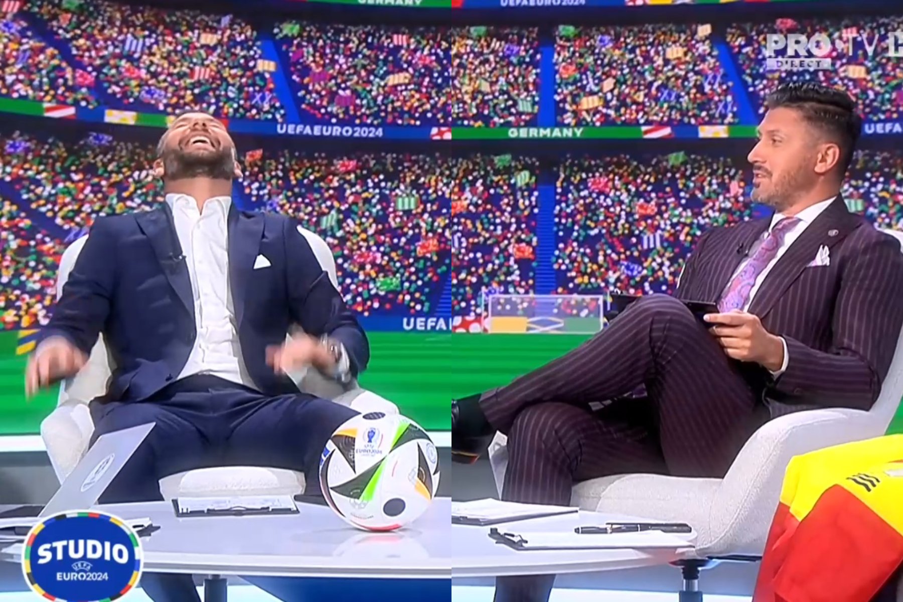 Raț l-a ironizat pe Marica în direct și a izbucnit în hohote de râs ...