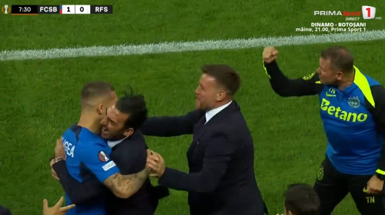 Daniel Bîrligea, primul gol pentru FCSB! Cum a marcat în fața celor de ...