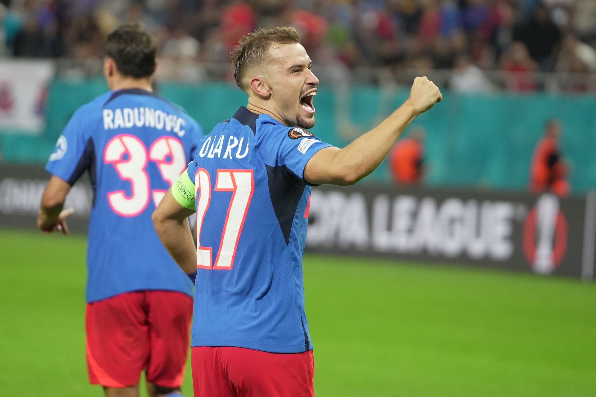 Olaru face instrucție cu RFS! Căpitanul FCSB a reușit dubla în numai 15 ...