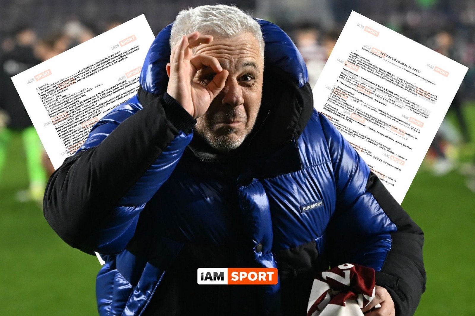 Alexandru David a adus în emisiune contractul lui Șumudică cu Dinamo ...