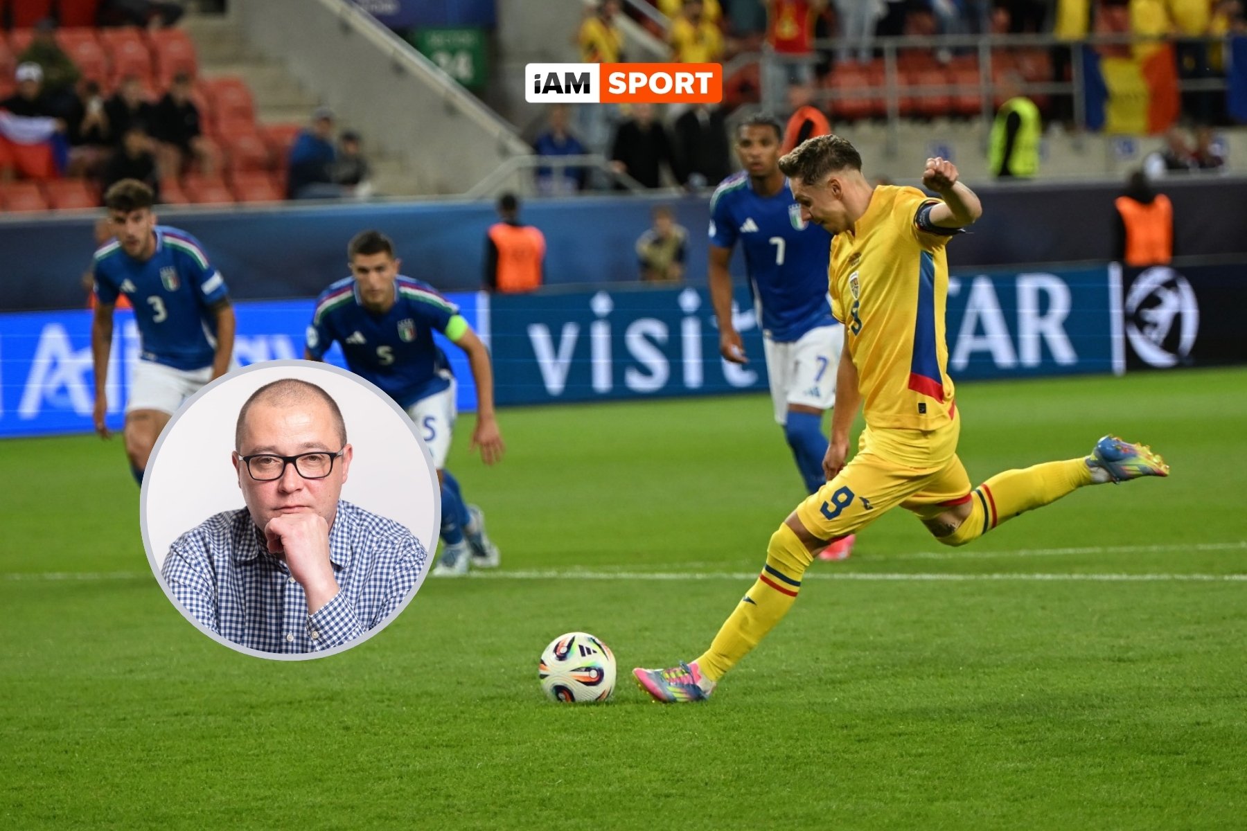 Louis Munteanu, un atacant aproape foarte bun. Naționala lui Daniel ...